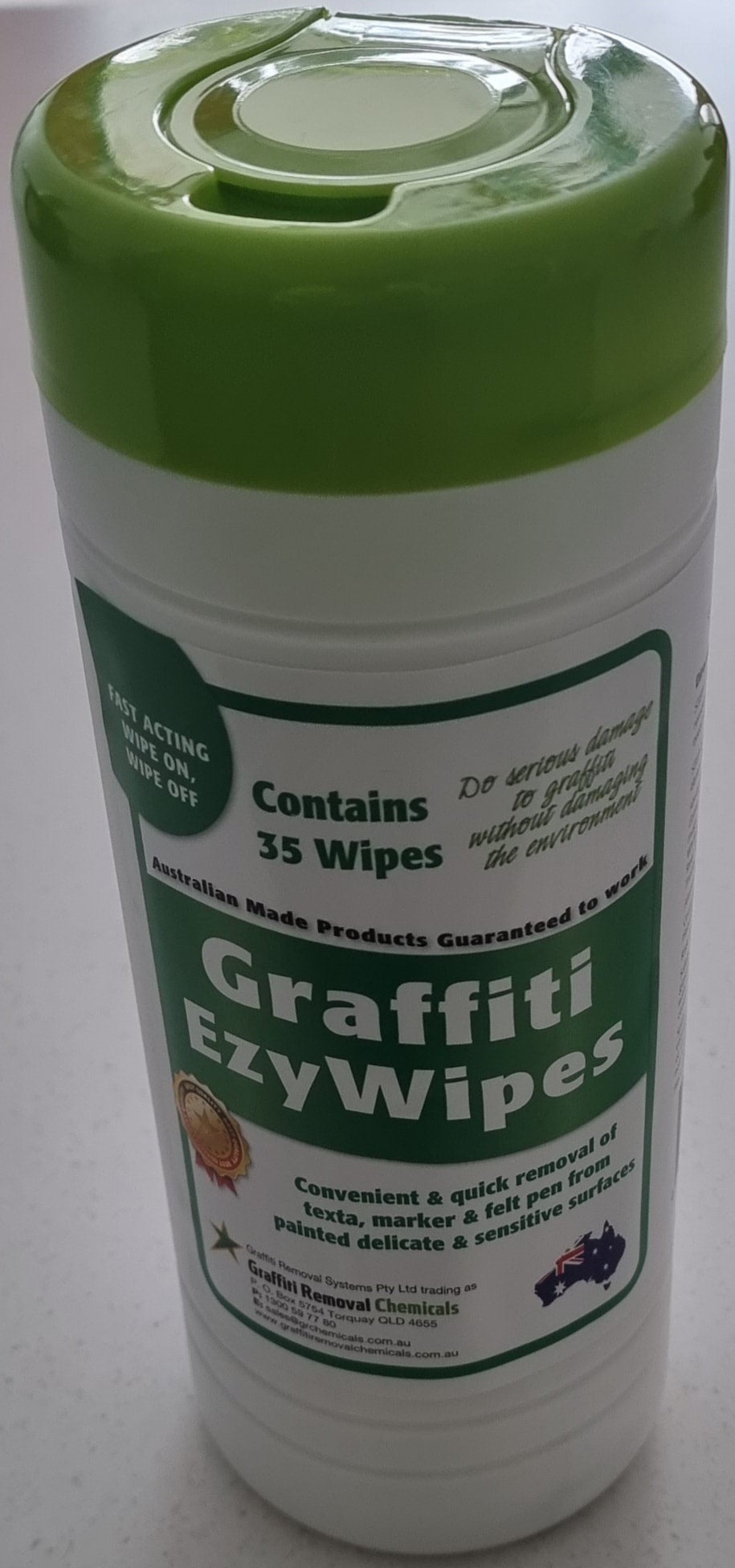 Graffiti Ezy Wipes | Yarra Valley Paints